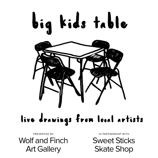 Join Us at the Big Kids Table! – Wolf and Finch